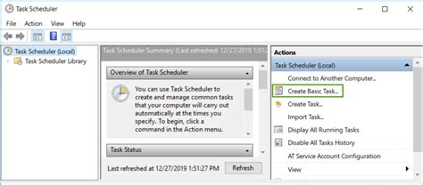 schedule automated near real time data updates documentation