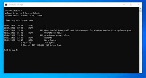 Change Directory Command Prompt Examples