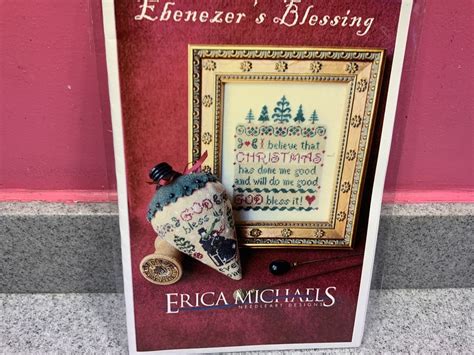 Erica Michaels “ebenezers Blessing” Chart Cross Stitch And Framing Oswestry The Nimble Thimble