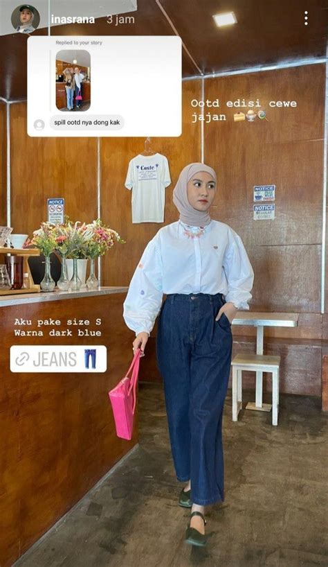 11 Ide Ootd Hijab Spill Nya Pakaian Nyaman Model Pakaian Hijab
