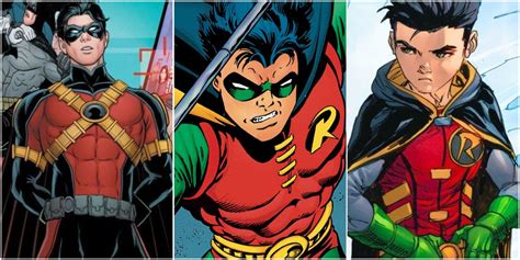 Batman 10 Best Robin Costumes In The Franchise Ranked