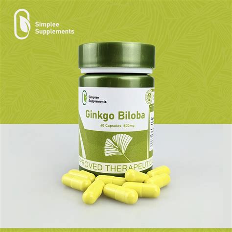 Ginkgo Biloba Herbal Supplement For Memory And Focus Simplee Supplements