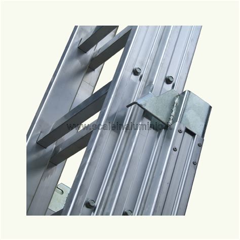 Scala In Alluminio Componibile 3 Rampe 12 Gradini