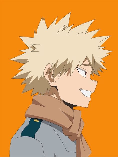 Katsuki Bakugo Smile Bakugou Sorrindo Base De Desenho