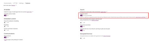 Configure Dataverse Search In Power Platform Admin Center Dynamics