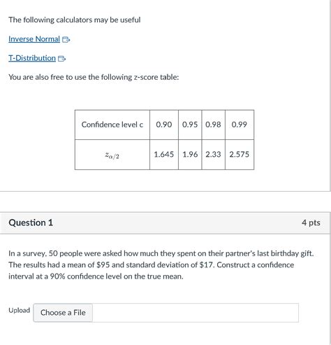 Solved You Are Also Free To Use The Following Z Score Table Chegg Com