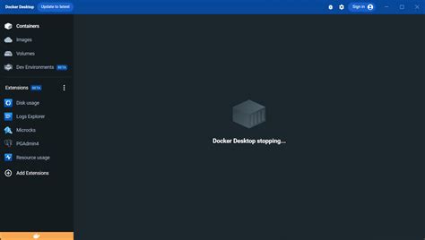 Windows Docker Desktop Stopping And Unresponsive After Opening R