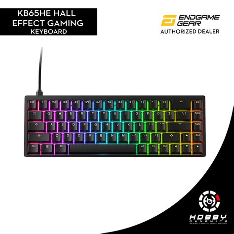 Endgame Gear Kb65he Hall Effect Gaming Keyboard Hobby Dynamics