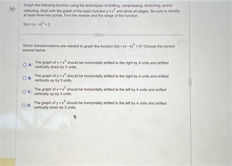 Graph The Following Function Using The StudyX
