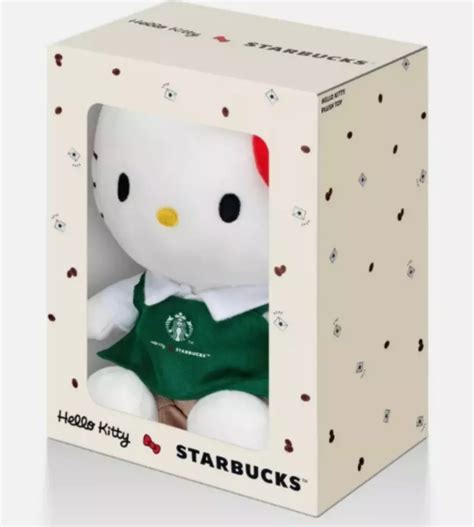 Hello Kitty X Starbucks Barista Plush Kitty Collection