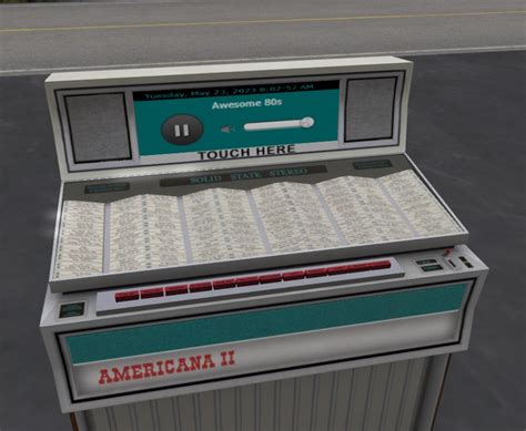Second Life Marketplace 1968 Wurlitzer Americana Ii Clone Modernized Jukebox
