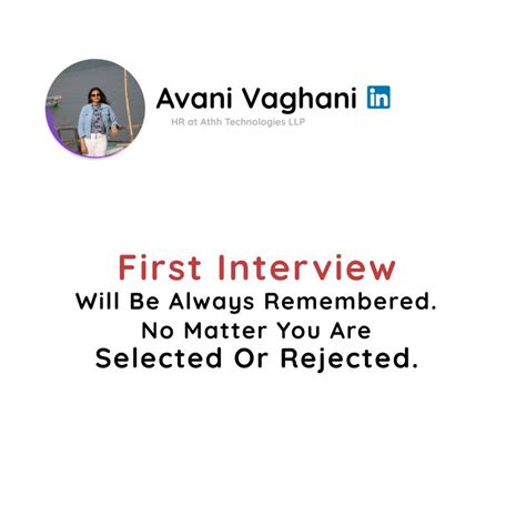 avani vaghani on linkedin interviewmistakes hiring collab