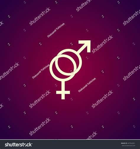 Male Female Sex Symbol Illustration Stock Illustration 447962851 Shutterstock