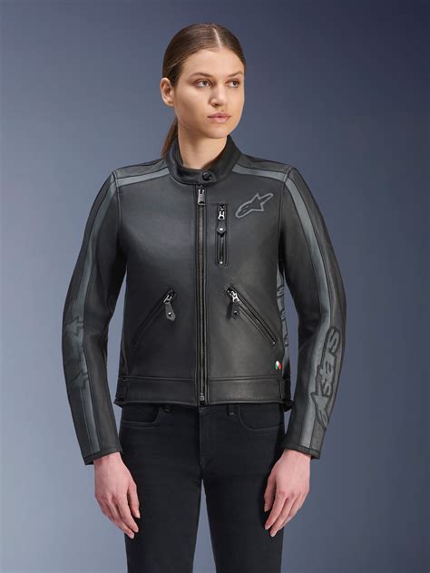 Stella Dyno Leather Jacket Motorcycle Jacket Alpinestars®