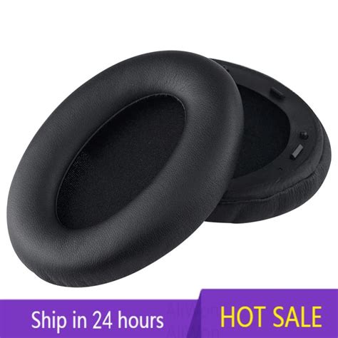 교체 Earpads 메모리 폼 이어 패드 쿠션 수리 소니 Wh 1000xm3 Wh1000xm3 무선 소음 제거 헤드폰 커버