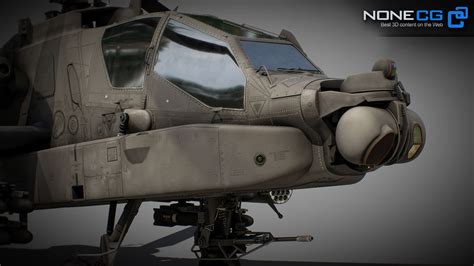 Ah 64d Apache Longbow Helicopter 3d Model By Nonecg