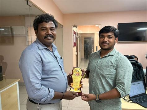Sukumar N On Linkedin Receive The Best Performer Award For My Role In The Siemens Bbil Viral