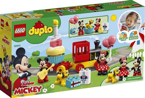Lego Duplo მიკის და მინის დაბადების დღის წვეულება კონსტრუქტორი 22