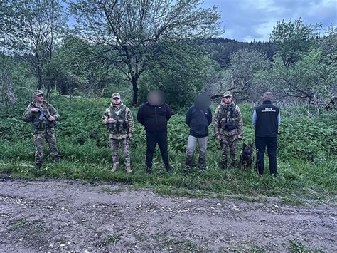 НА ЛЬВІВЩИНІ ПРИКОРДОННИКИ ЗАТРИМАЛИ СІМОХ ПОРУШНИКІВ КОРДОНУ Державна прикордонна служба