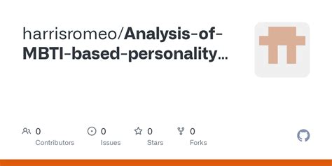 Analysis Of Mbti Based Personality Types Using Supervised Learning Analysisofmbtibased