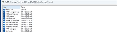 Running Into Issues With Modding Oblivion With Mo2 Oblivion Technical