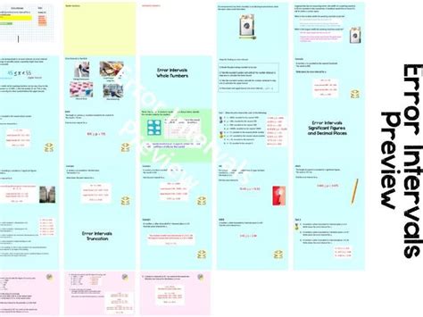 Error Intervals Maths Gcse Activinspire And Powerpoint Lesson Teaching Resources
