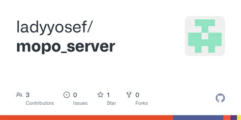 GitHub Ladyyosef Mopo Server