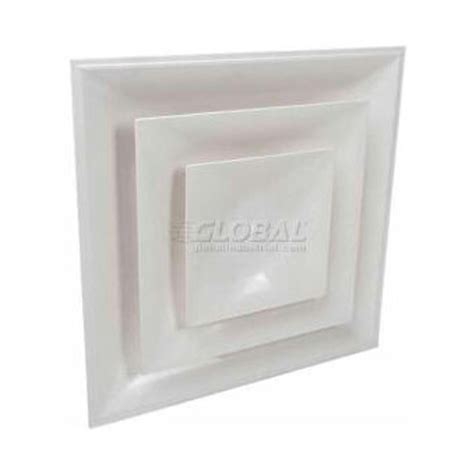 American Louver Stratus Cone Diffuser With 8 Neck White Str C 8w