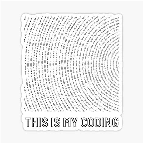 computer science programmer udp joke this is my coding sticker for