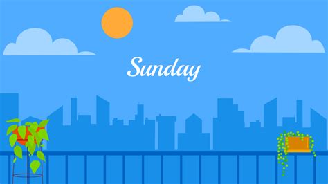 Free Sunday Templates To Edit Online