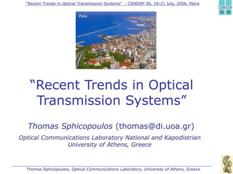 optical transmission system ppt