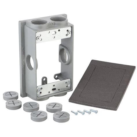 Reviews For Commercial Electric 1 Gang Metallic Weatherproof Extension