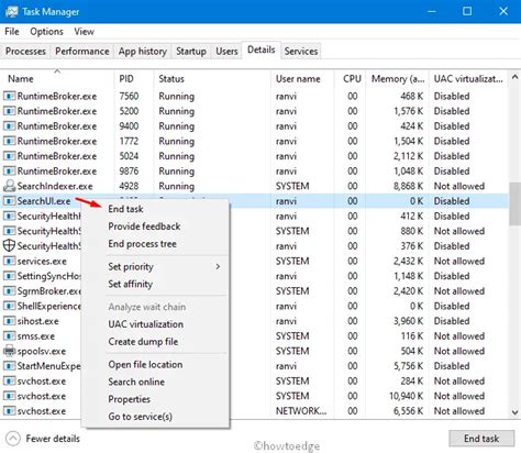 How To Fix The Search Bar Issue In Windows 10 Howtoedge