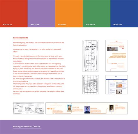Feminary Website Design On Behance