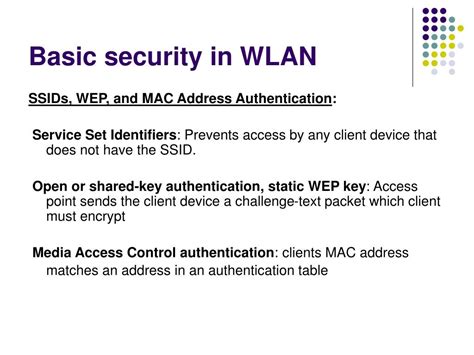 Ppt Wlan Security Powerpoint Presentation Free Download Id 517199