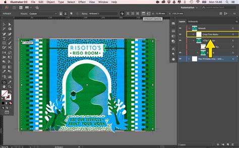 Crop Marks Adding Crop Marks To Artwork In Illustrator Risotto