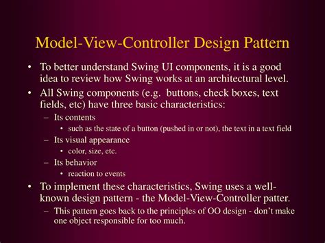 Ppt Swing User Interface Components Powerpoint Presentation Free
