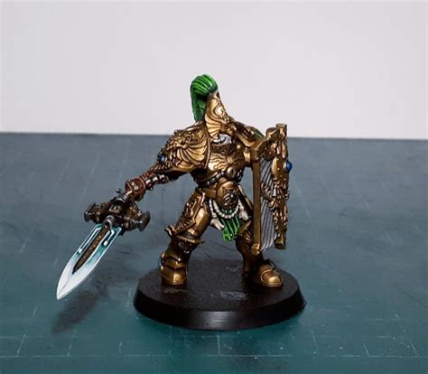 My Small Custodes Force Is The Army I Want To Work On In 2020 So Heres My First Test Model