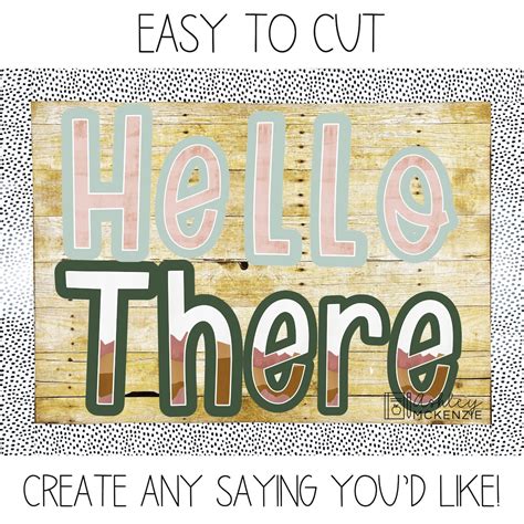 Boho Desert Classroom Decor A Z Bulletin Board Letters Punctuation