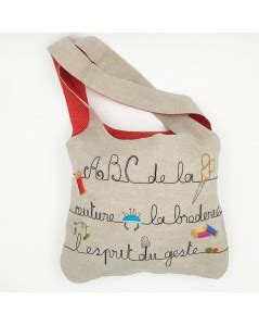 Sac à Broder Et Coudre Gâteaux Broderie Traditionnelle 2915