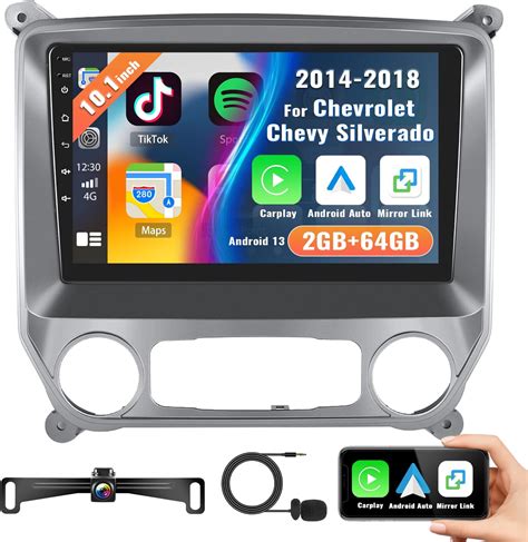 264g Android 13 Car Stereo For Chevrolet Silverado Gmc