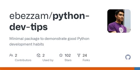 Ciprian Tomoiagă On Linkedin Github Ebezzampython Dev Tips Minimal Package To Demonstrate Good