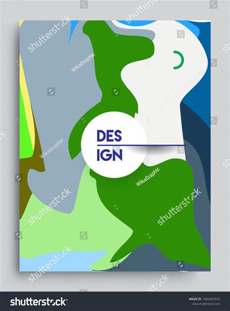 Modern Abstract Covers Cool Gradient Shapes Stock Vector Royalty Free 1460461010 Shutterstock
