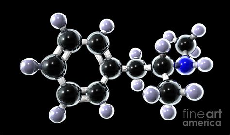 Methamphetamine Drug Molecule Photograph By Science Photo
