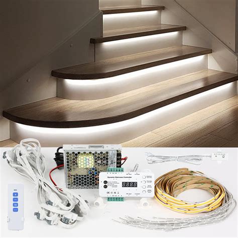Xlsbz Led Stair Lighting Complete Set With Intelligent Motion Sensor