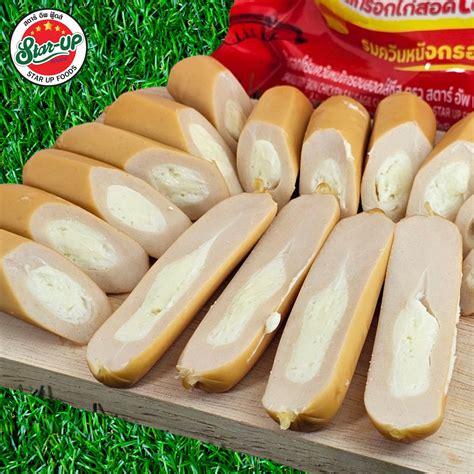 รีวิวไส้กรอกชีสหนังกรอบ Starupfoods
