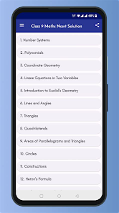 Class 9 Maths Ncert Solution For Android Download
