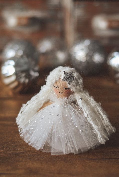 Mini Doll Pattern Mini Doll Sewing Pattern Angel Doll Pattern Angel Doll Ornaments Doll
