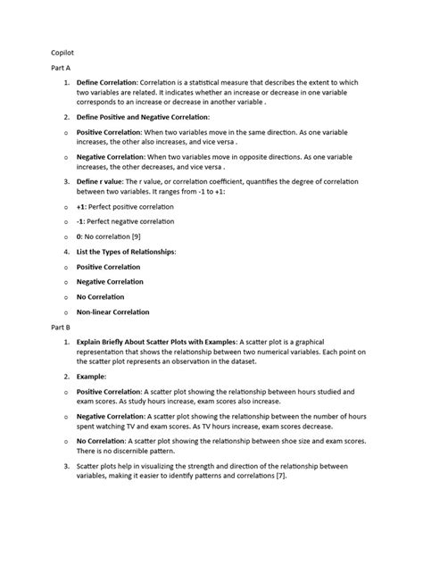 Fods Pdf Scatter Plot Statistical Analysis