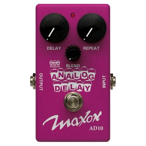 Maxon Ad10 Analogue Delay Pedal At Gear4music